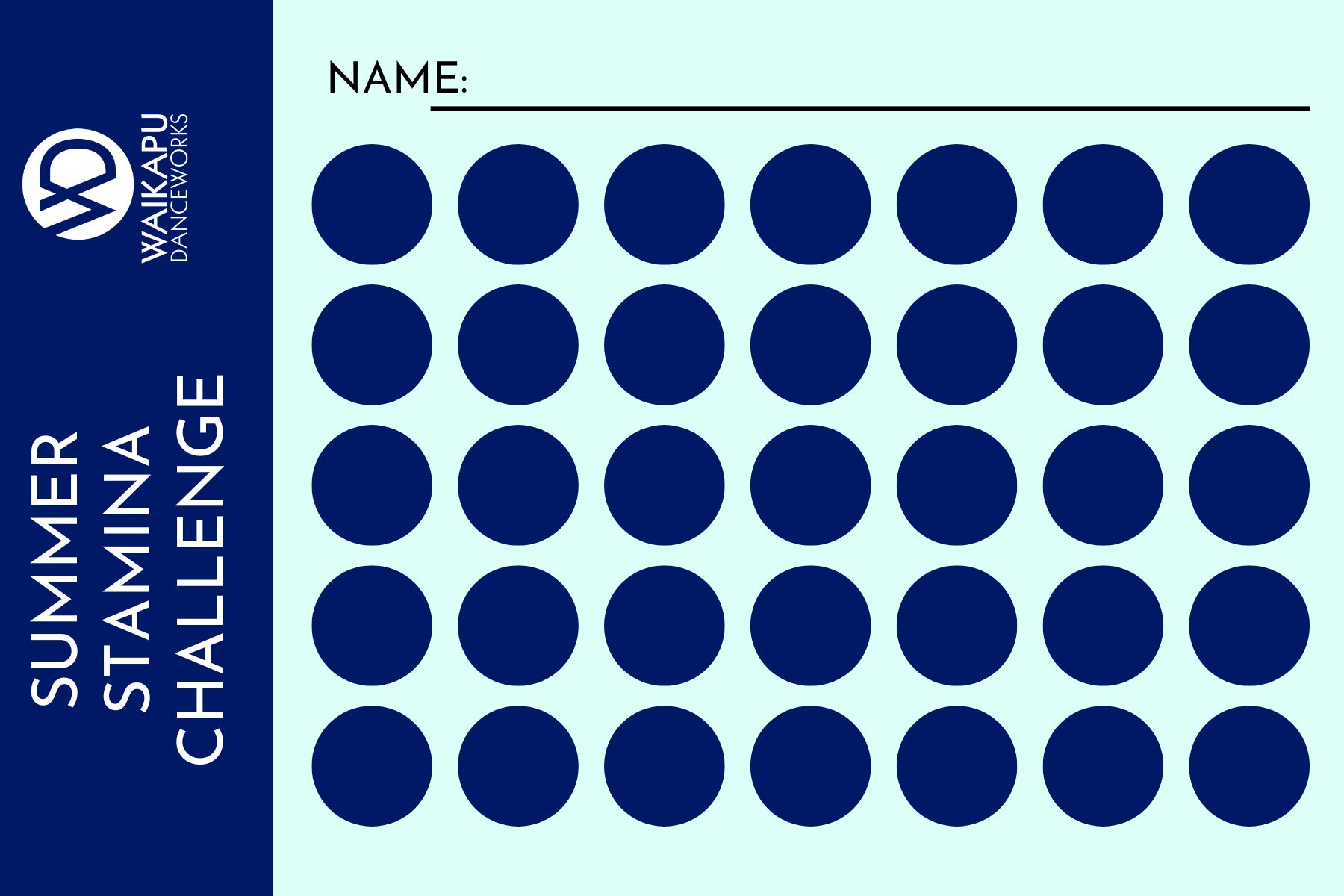 Get Ready for the Summer Stamina Challenge – Starting June 1! - Waikapu ...